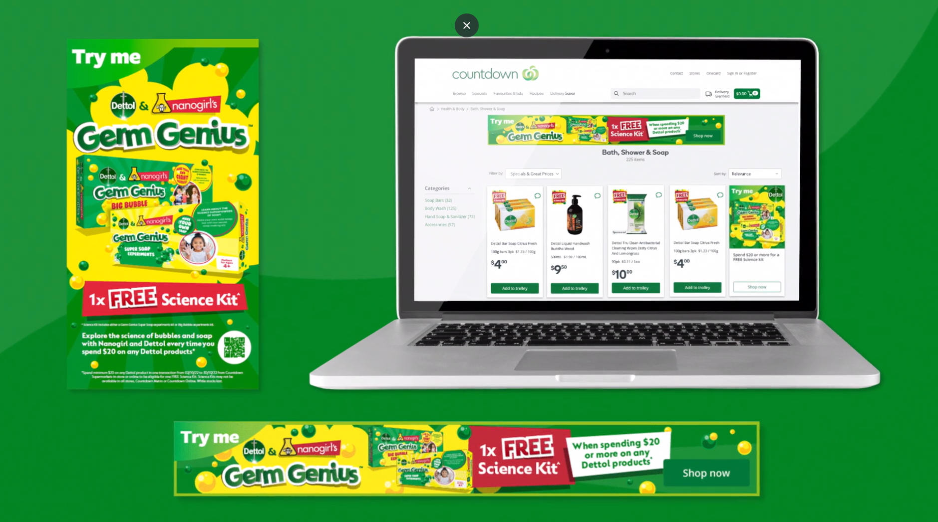 Dettol: Germ Genius